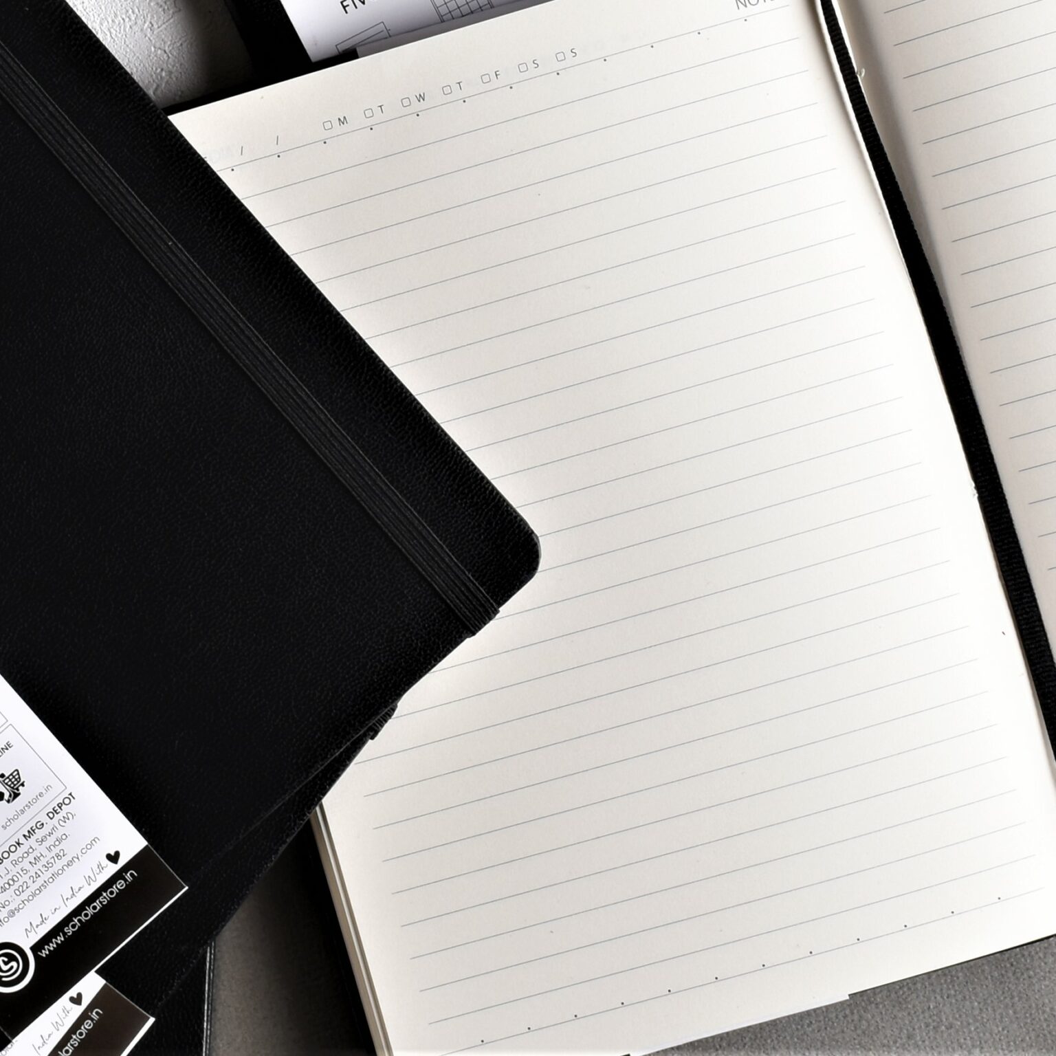 Zafiro Ruled Notebook – Premium Quality