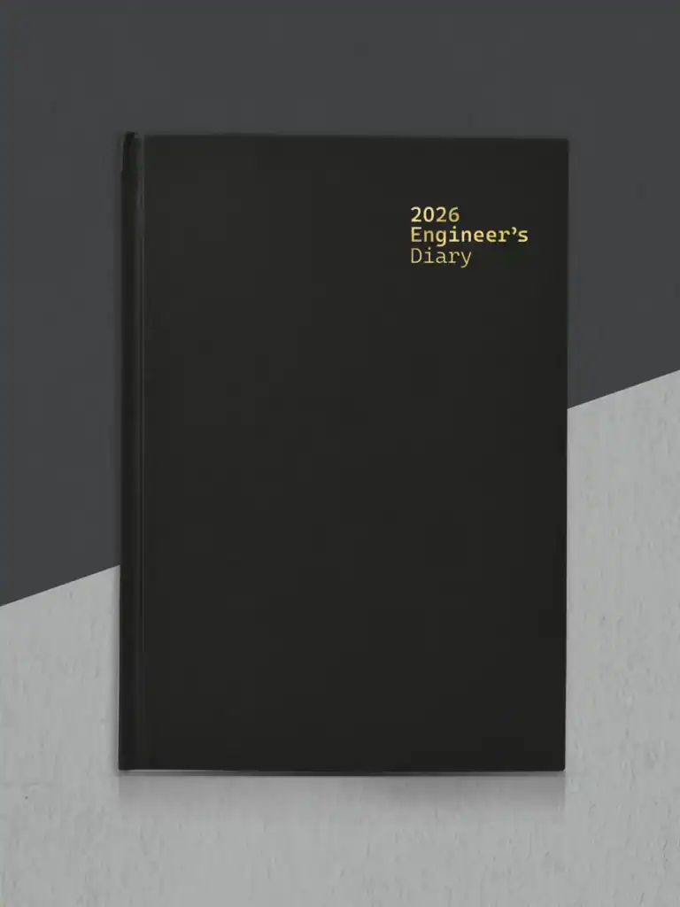 Scholar New Year Diary 2026 - Engineer's - Scholar Stationery