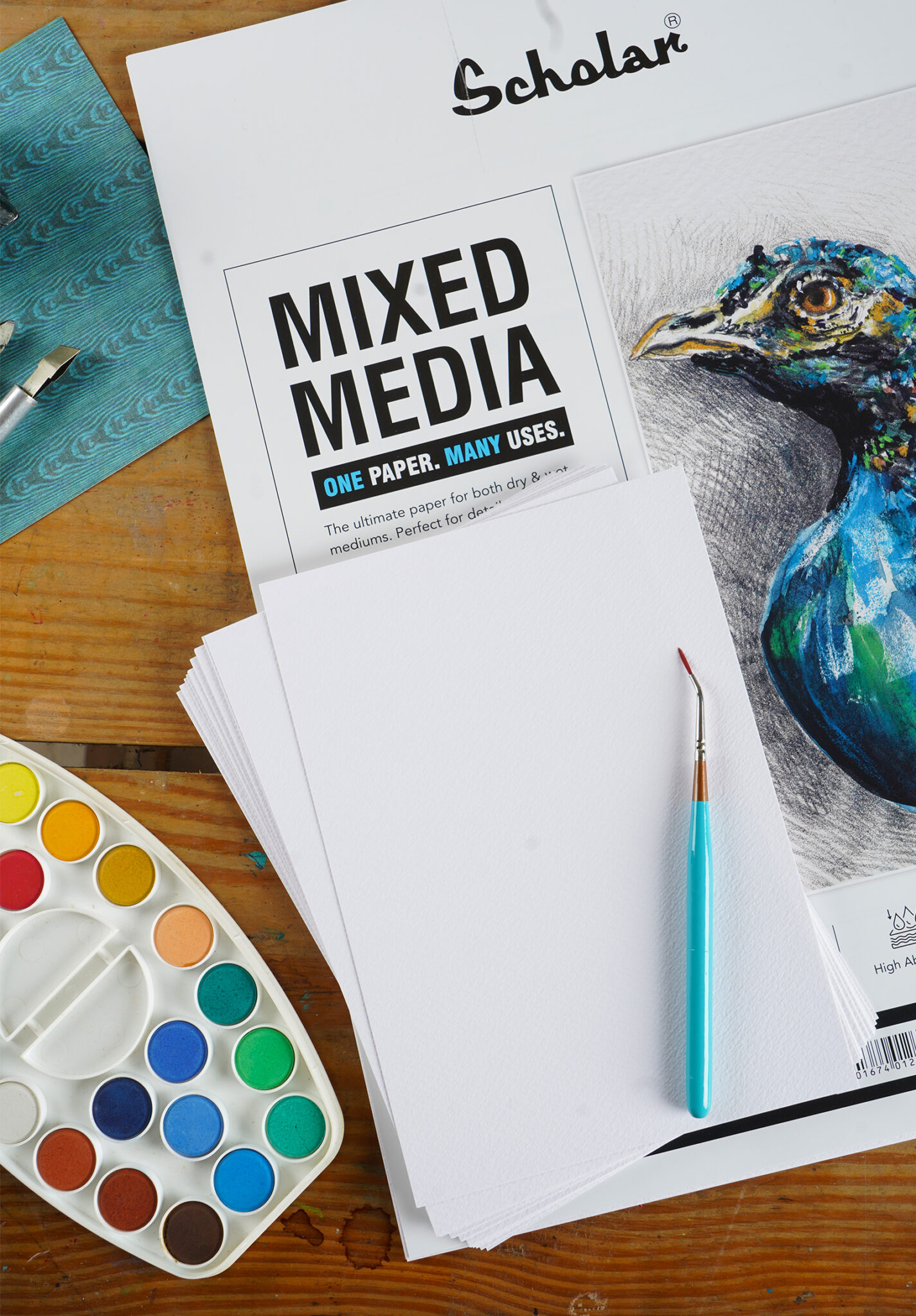 250 Gsm Mixed Media Paper - Loose Sheets (MML) - Scholar Stationery