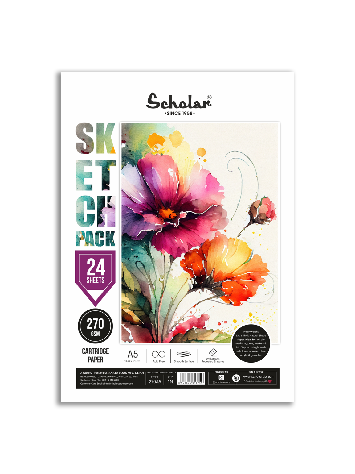 270 Gsm Cartridge Paper Loose Sheets 270 Scholar Stationery 270-gsm-cartridge-paper-loose-sheets-270-scholar-stationery