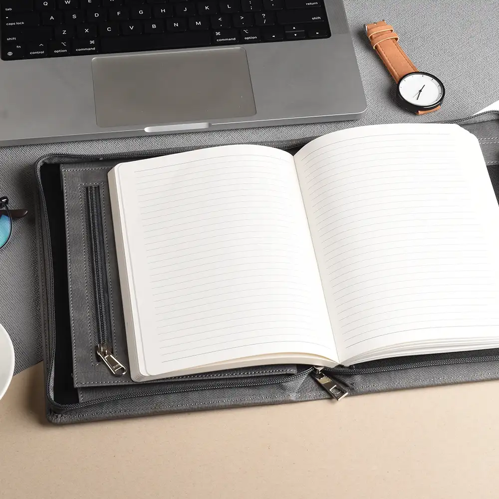 Premium Leather Diaries – Vivant Folder Notebook Collection