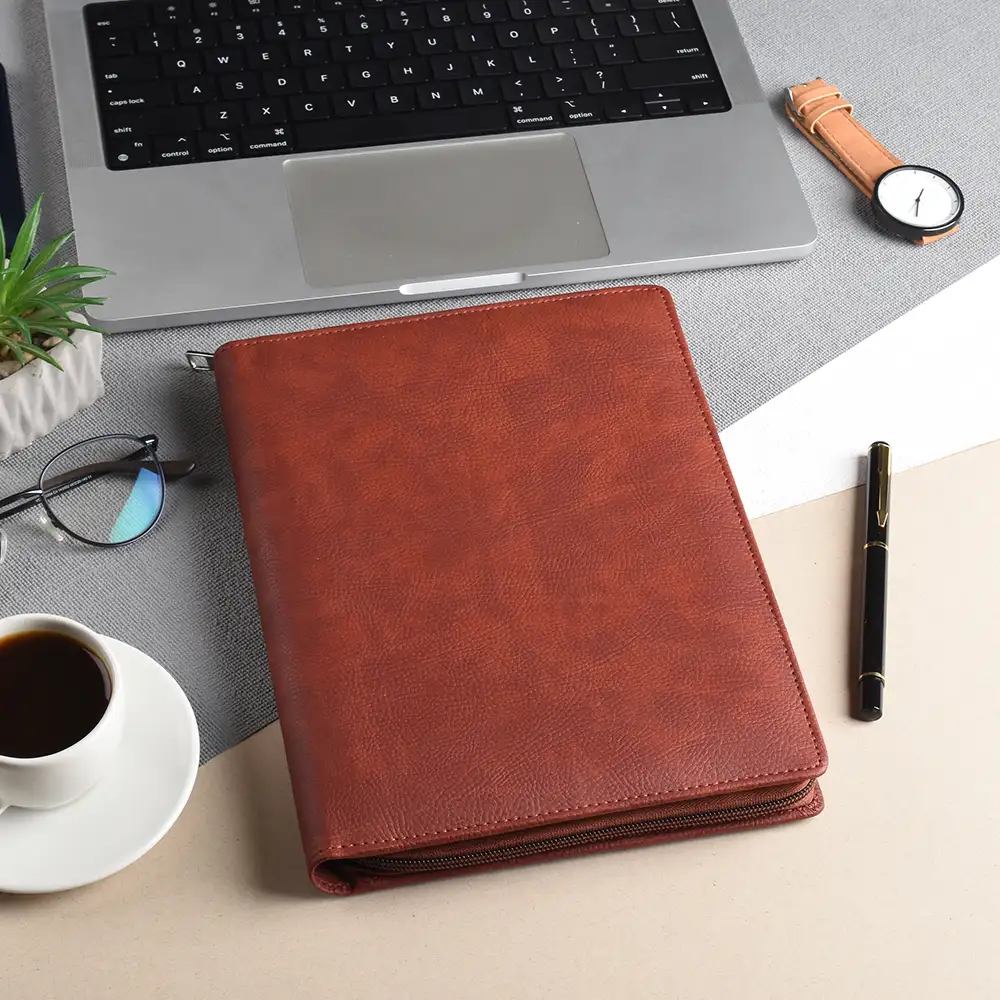 Premium Leather Diaries – Vivant Folder Notebook Collection