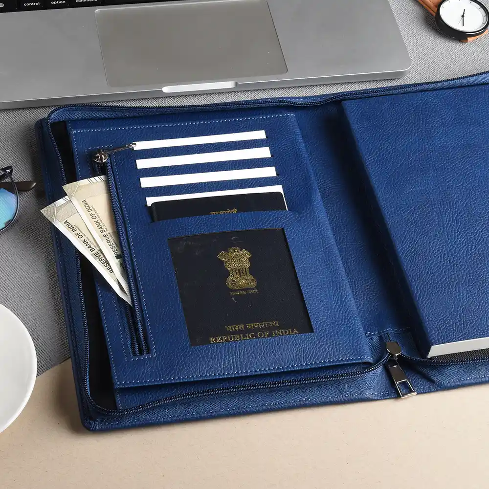 Premium Leather Diaries – Vivant Folder Notebook Collection